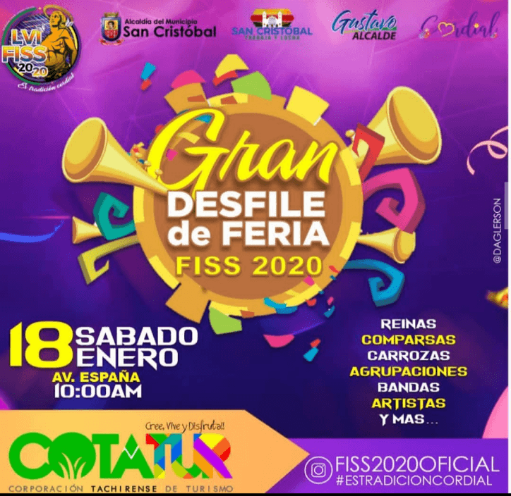 Desfile de feria contará con más de 60 agrupaciones (Vídeo) - TACHIRA NEWS Desfile de feria contará con más de 60 agrupaciones (Vídeo) - TACHIRA NEWS