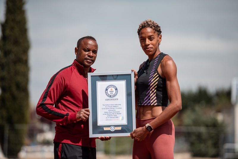 Yulimar Rojas hace historia: Primera latina del salto triple que gana ...