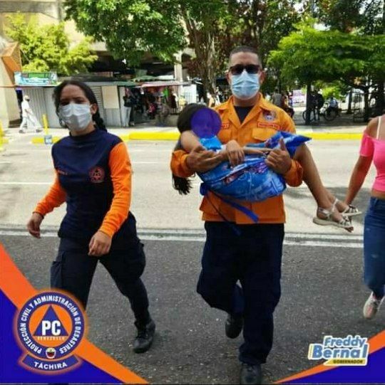 Protección Civil Táchira Atendió Menor En Plaza Bolívar Tachira News