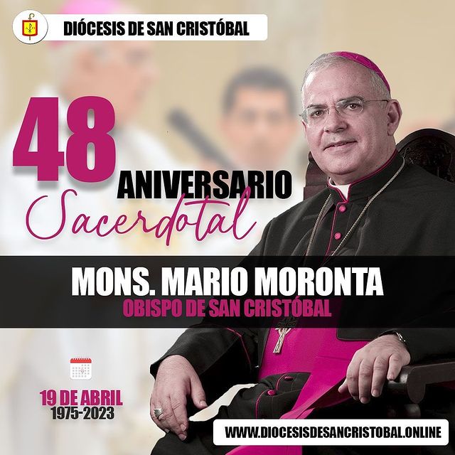 Monseñor Mario Moronta celebró 48 años de ordenación sacerdotal ...