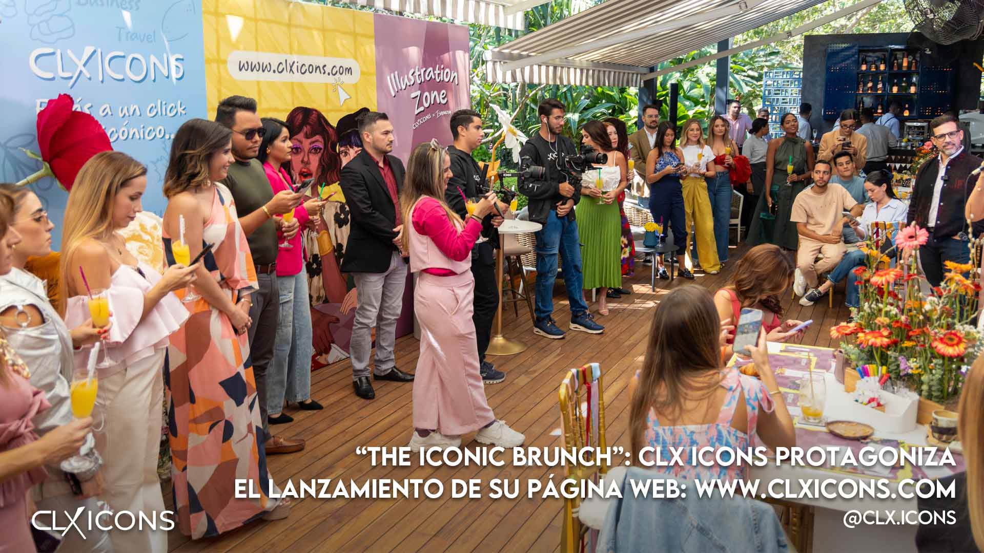 “The Iconic Brunch”: CLX Icons protagoniza el lanzamiento de su página ...